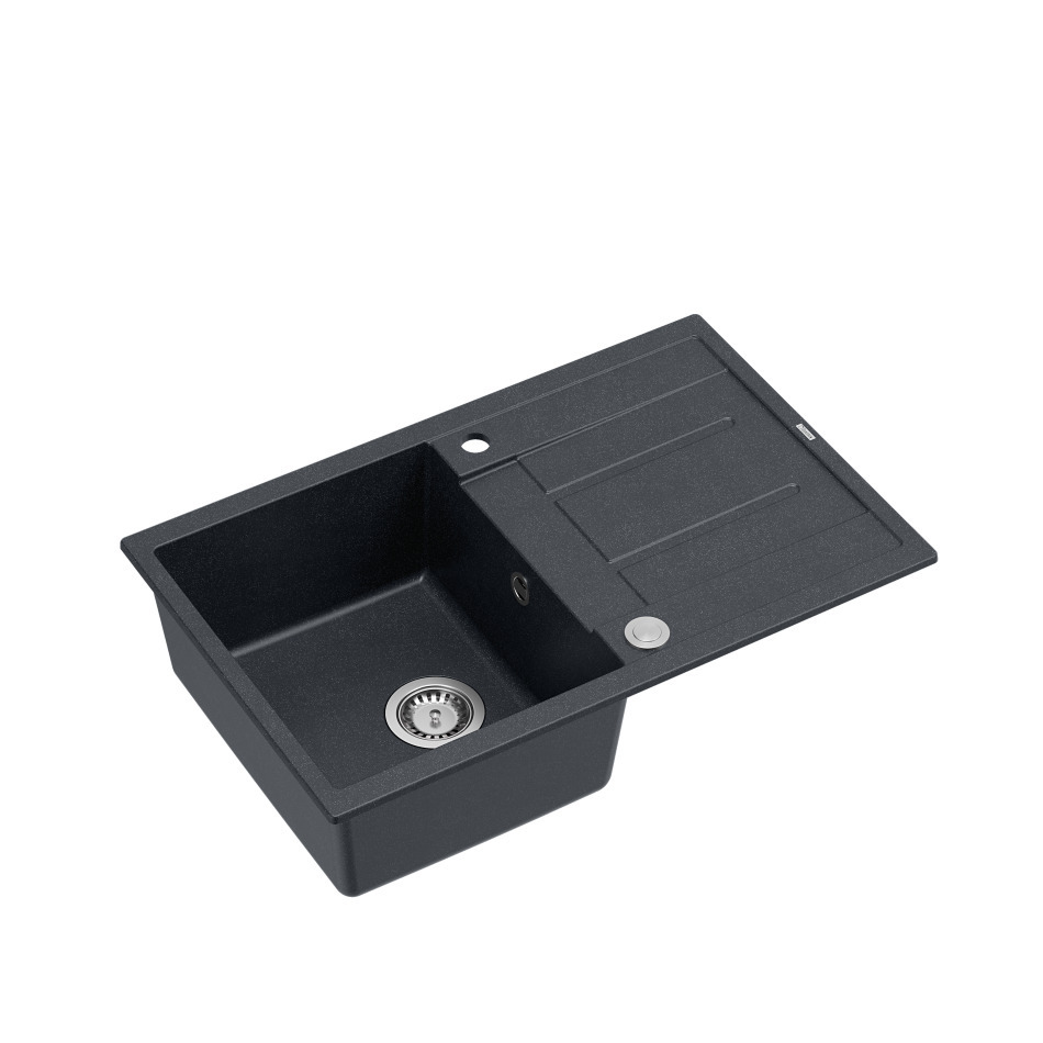 Quadron MORGAN 111 GraniteQ, ugr Sudopera 1 posuda crna/steel HB8203U8-BS_P2OID: EK000862707