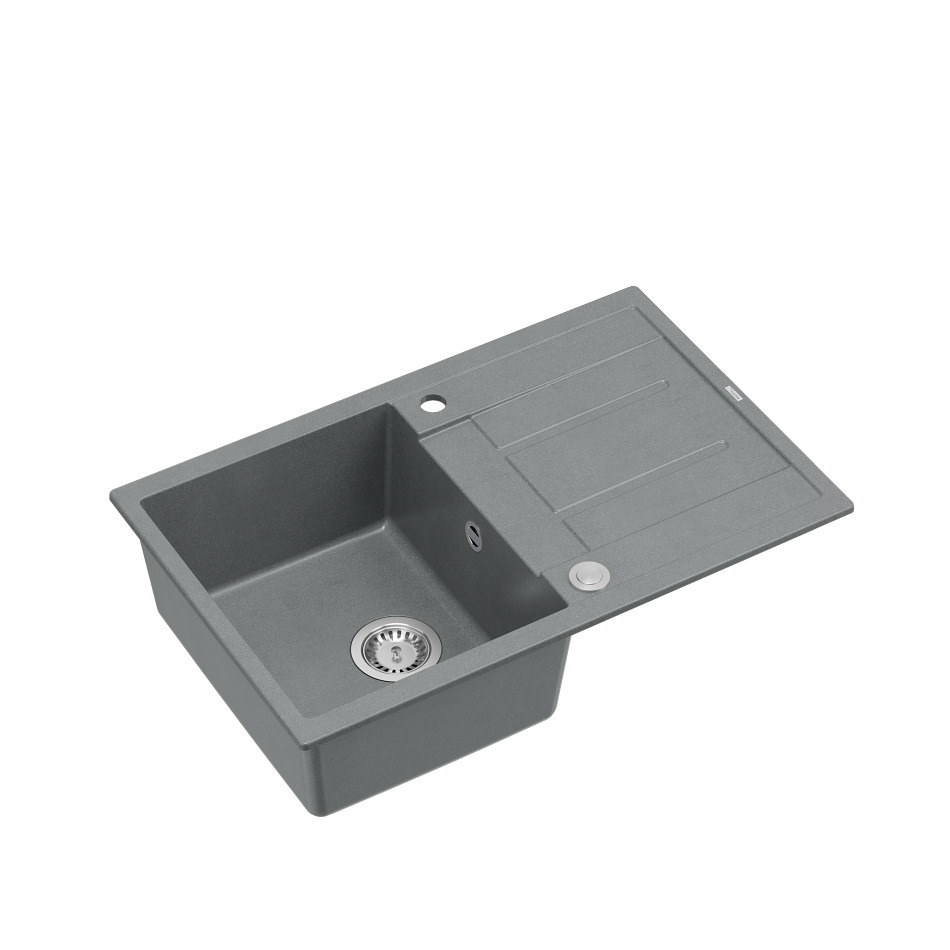 Quadron MORGAN 111 GraniteQ,ugr Sudopera 1 posuda srebrna HB8203U5-BS_P2OID: EK000862704