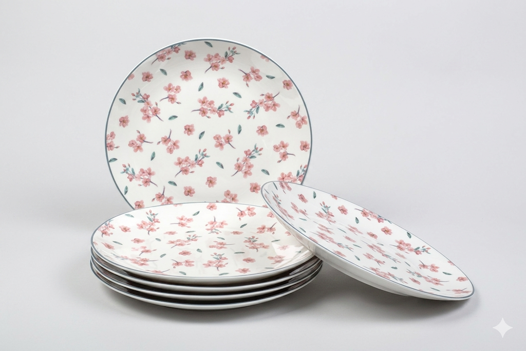 SIGMA PORCELAN SET ZA KOLAČE 6/1 SAKURA
