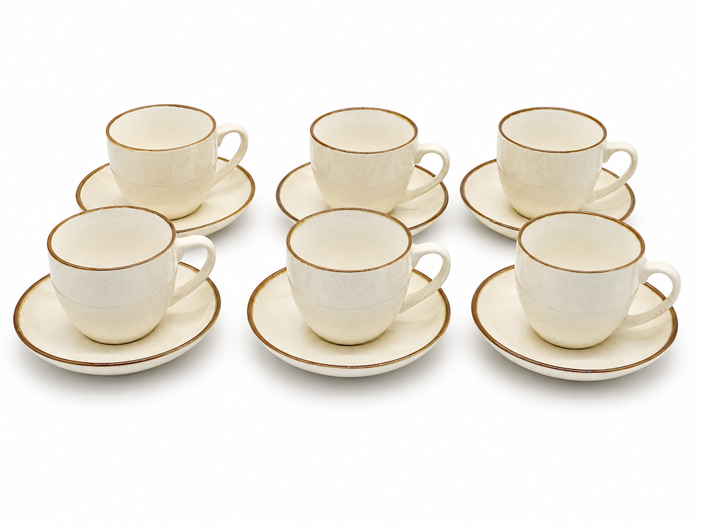 AMC HOME SET ŠOLJA 6/1 RUSTIC CREAM 17793