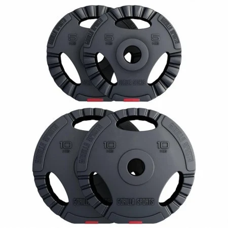 Gorilla Sports Olimpijski tegovi 50/51 mm od plastike ( 101218-00007-0115 )