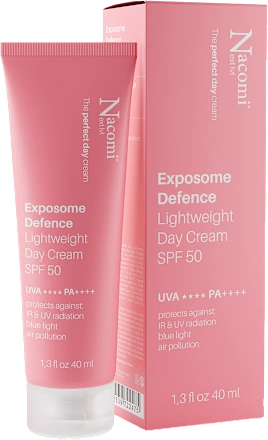 Nacomi
Exposome Defence dnevna lagana krema za lice, SPF50, 40 ml