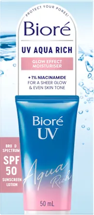 Bioré
AQUA RICH GLOW krema za lice za zaštitu od sunca SPF50, 1 kom