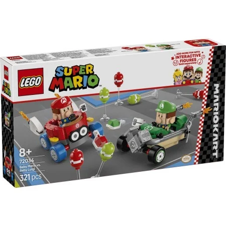 Lego SUPER MARIO: Mario Kart – Baby Mario protiv Baby Luigi ( 1045204 )