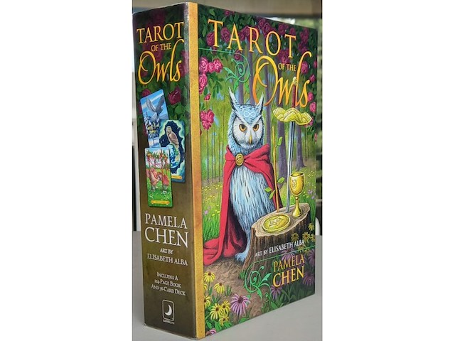 TAROT OF THE OWLS : TAROT KARTE SOVA  kao nove!