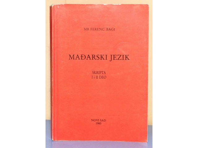 MAĐARSKI JEZIK Ferenc Bagi