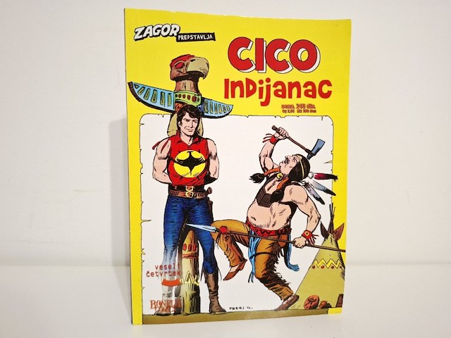 Zagor predstavlja Cico indijanac Veseli četvrtak br 4