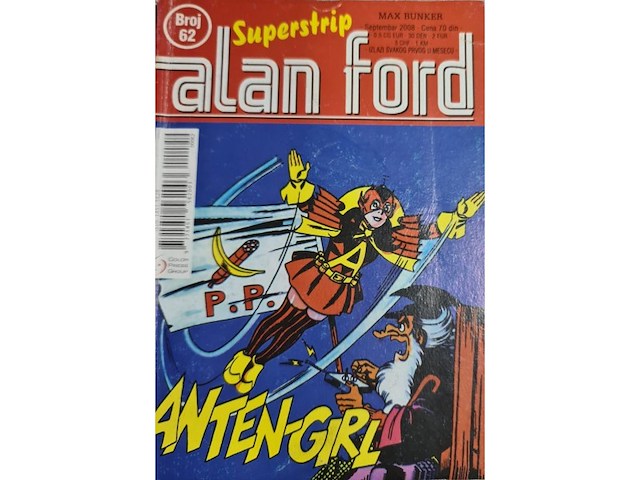 Alan Ford br. 62 - Anten - girl