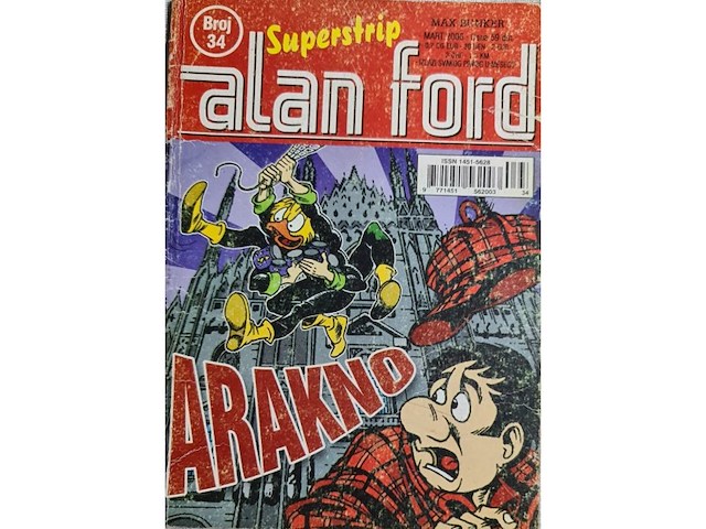 Alan Ford -br. 34 Arakno