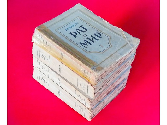 RAT I MIR 1-4  - Lav Tolstoj