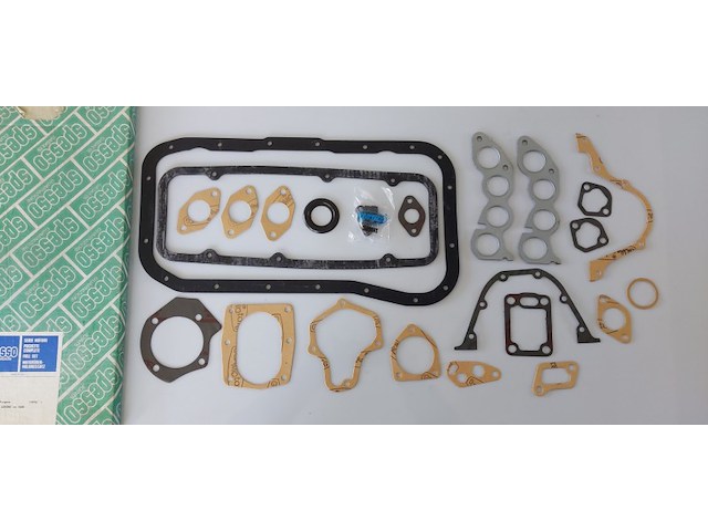 Gasket set, Fiat 238 CZ eng. 131.AZ.000  - 5880335