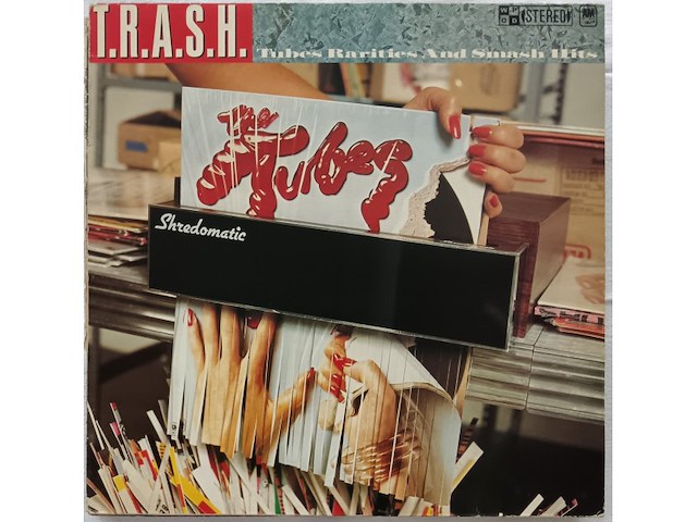 THE TUBES - T.R.A.S.H. ( Promo PLoca ) (U.K.Press)