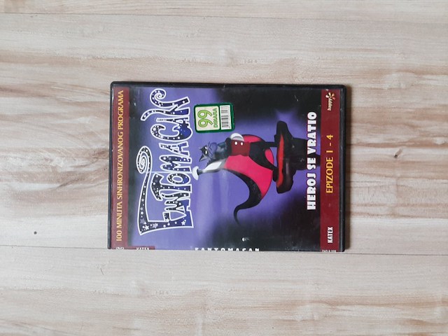 Fantomacan - Heroj se vratio (epizode 1-4) DVD Original