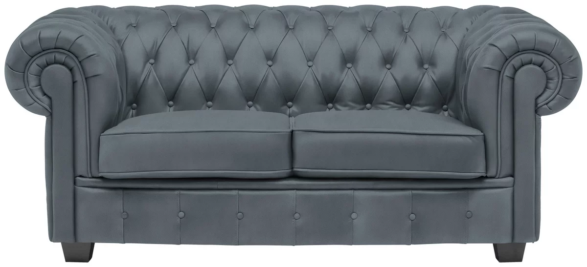 Landscape CHESTERFIELD SOFA sivo-plava