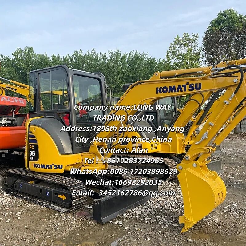 Komatsu pc35 mini bager