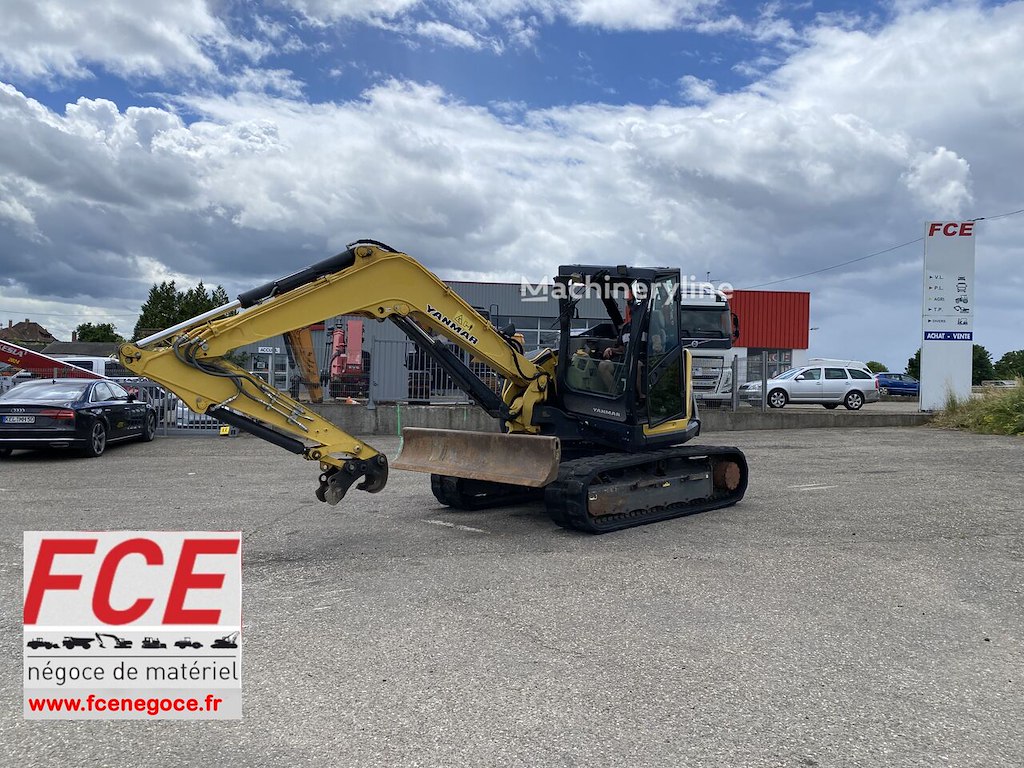 Yanmar SV 100-2A -1er bager guseničar nakon udesa