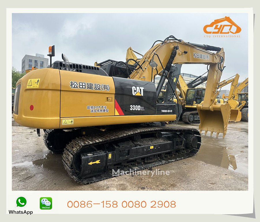 Caterpillar 330D2L bager guseničar