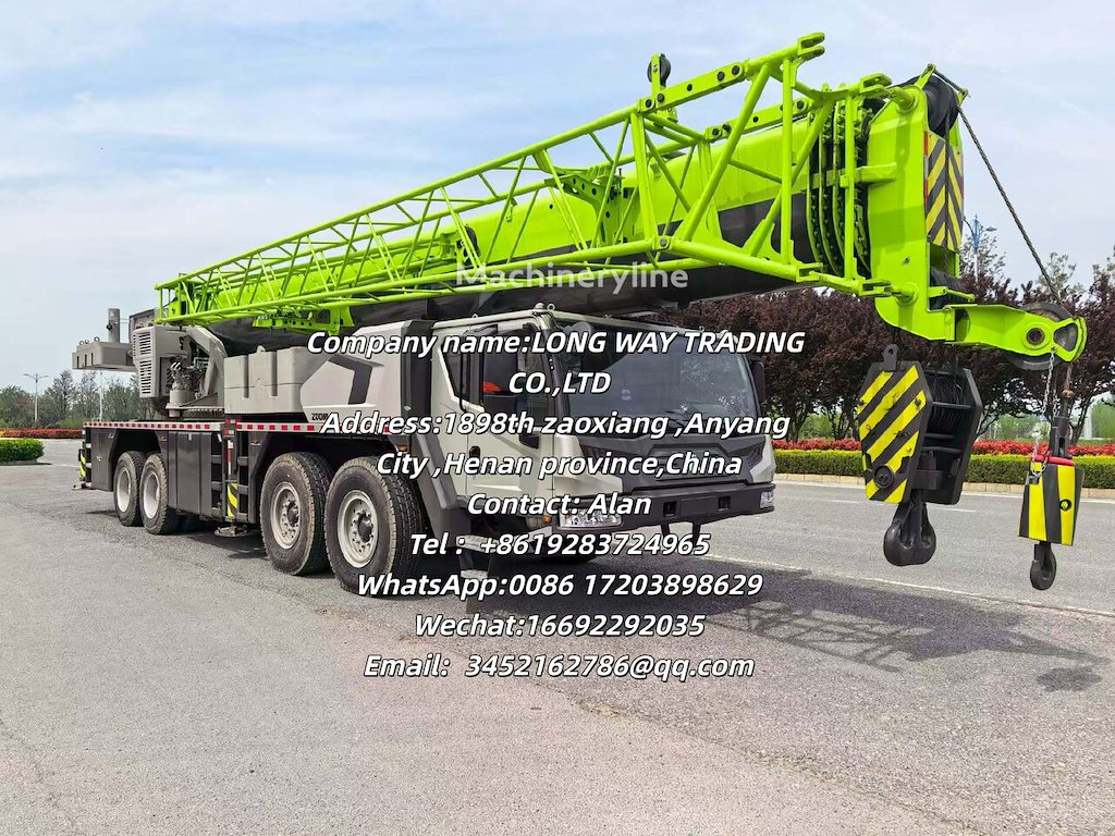Zoomlion ztc1000vs5 dizalica za sve terene