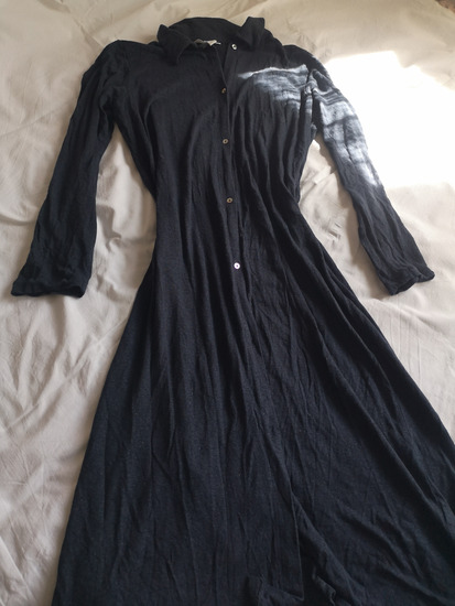 H&M košulja haljina lan