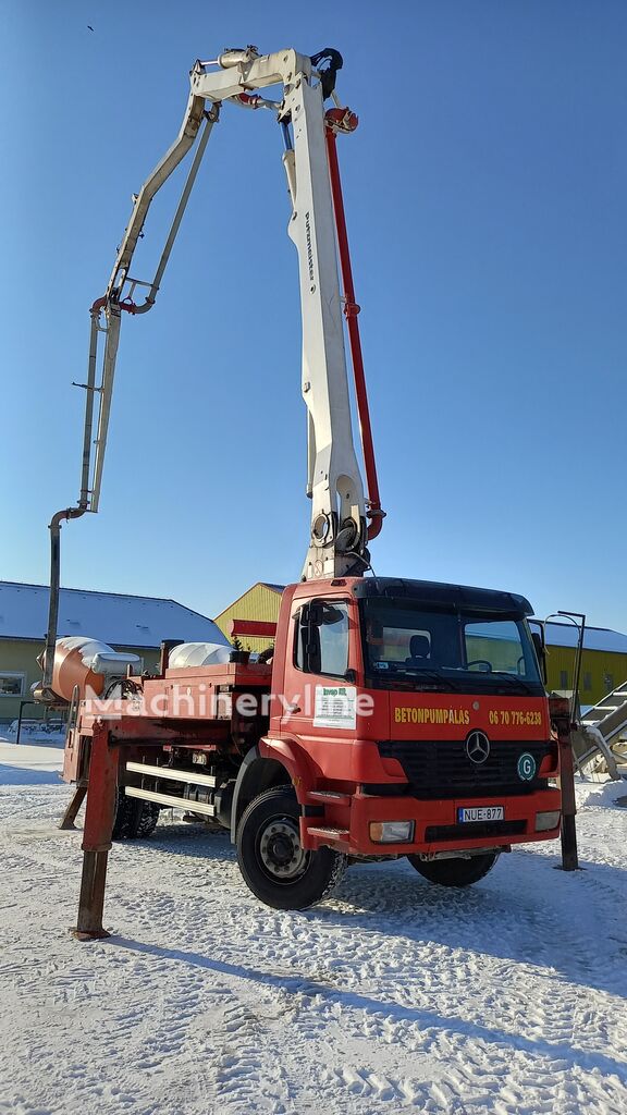 Putzmeister na šasiji Mercedes-Benz Atego 1828 pumpa za beton