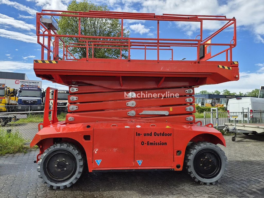 PB S175-19E Ruwterrein 4x4 Schaarhoogwerker Jaar 2015 18m hoogte makazasta platforma