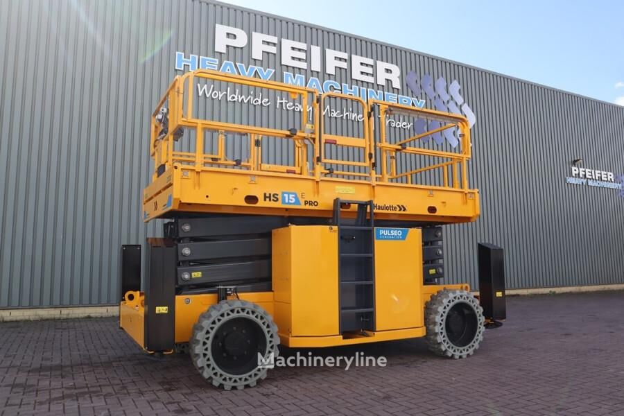 Haulotte HS15EPRO Valid Inspection, Full Electric 4x4 Drive makazasta platforma