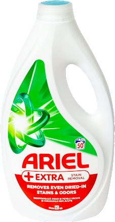 ARIEL
+ EXTRA STAIN REMOVAL tečni detergent, 2,25 l