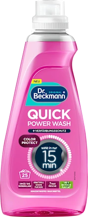 Dr.Beckmann
QUICK POWER WASH COLOR PROTECT detergent za veš, 800 ml