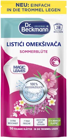 Dr.Beckmann
Omekšivač za veš u listićima - Summer Blossom, 14 kom