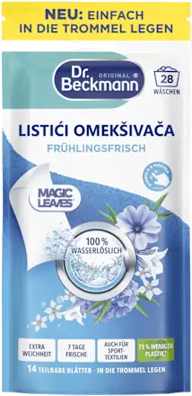 Dr.Beckmann
Omekšivač za veš u listićima - Floral Fresh, 14 kom