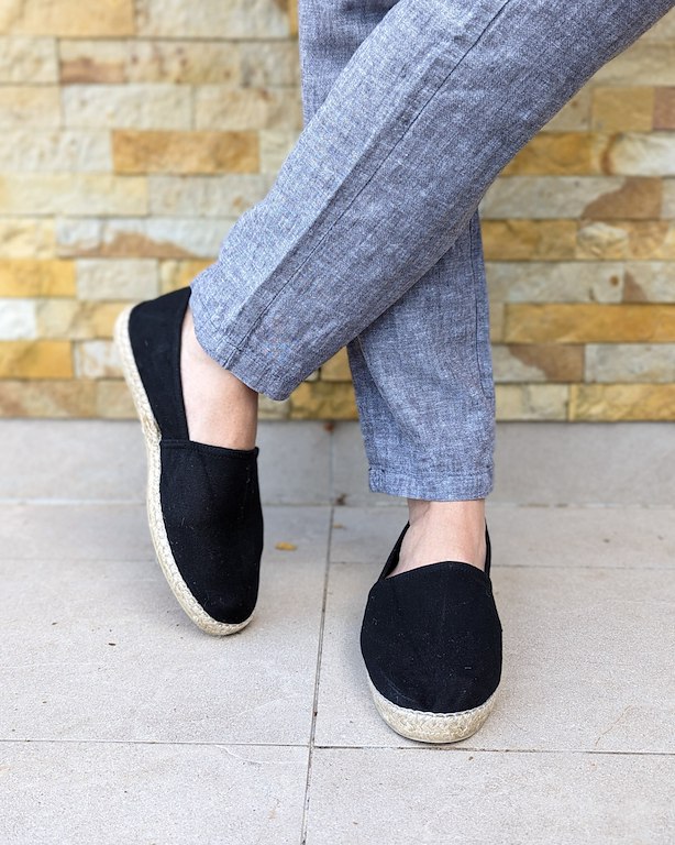 Espadrile Crne
