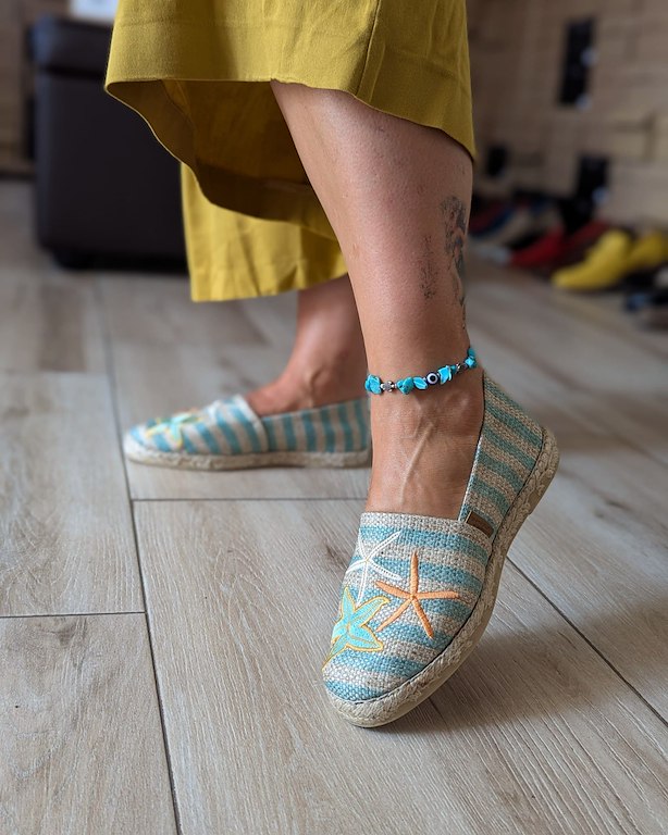 Espadrile Bleu