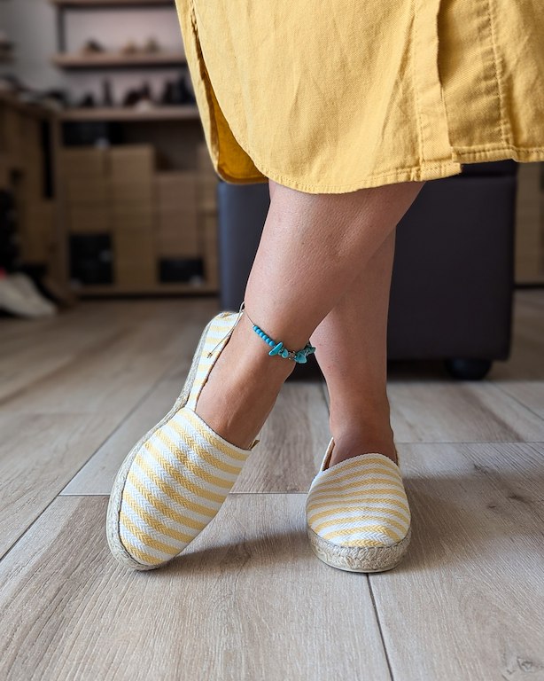Espadrile Yellow