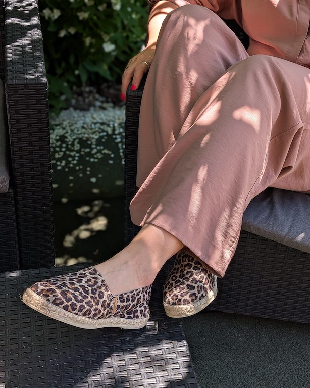Espadrile Leopard