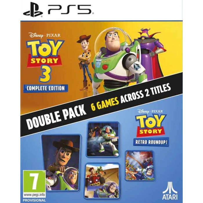 PS5 Toy Story: Retro Roundup! + Toy Story 3 Complete Edition Double Pack