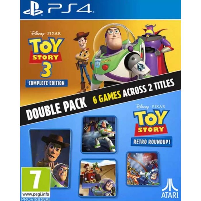 PS4 Toy Story: Retro Roundup! + Toy Story 3 Complete Edition Double Pack