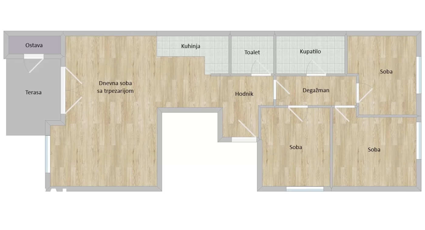 Stan,NOVI SAD,TELEP,kv: 80.00, € 199200, ID: 1102730