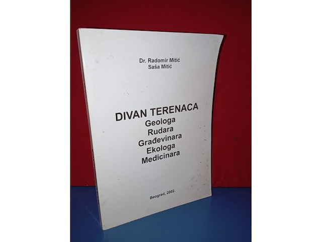 DIVAN TERENACA - Radomir Mitić, Saša Mitić