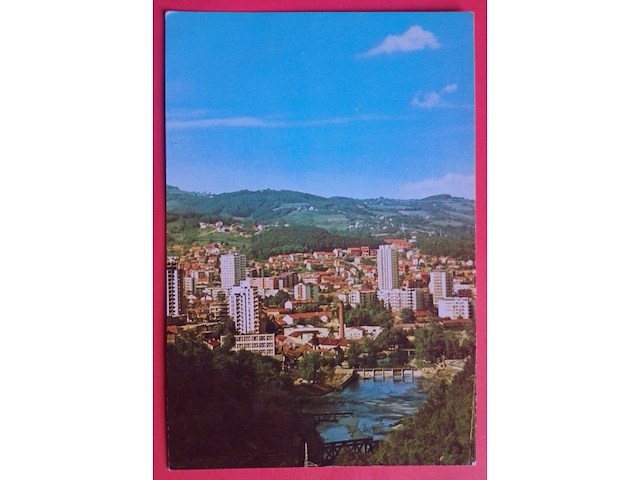 TITOVO UŽICE -PANORAMA GRADA -RAZGLEDNICA (čista)