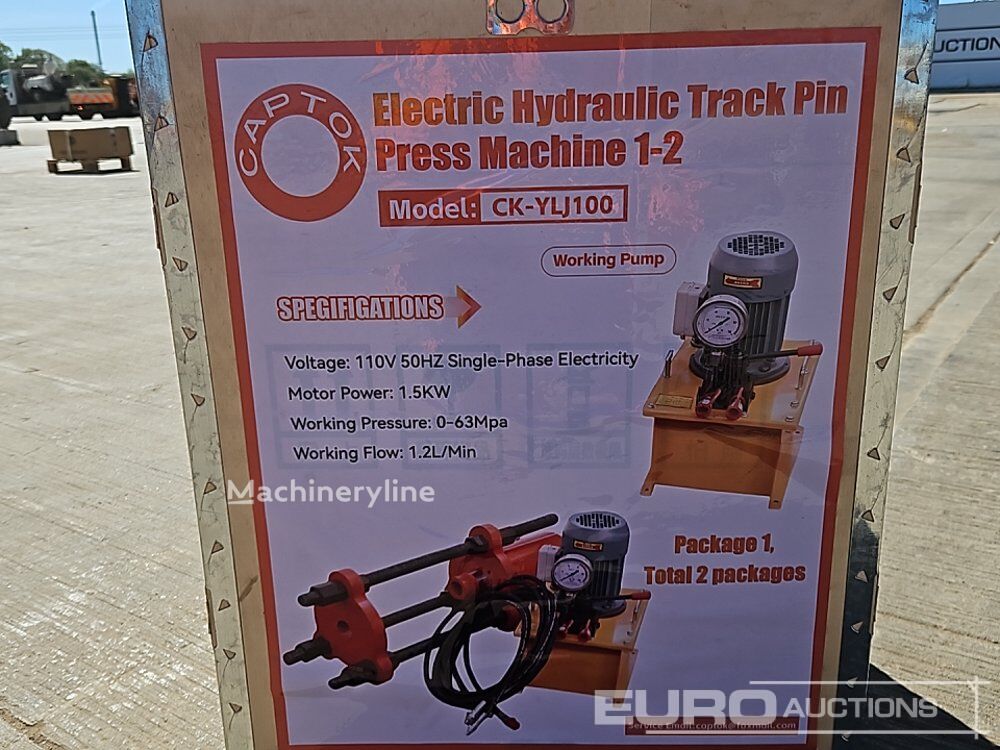 Prodaje se Captok CK-YLJ100 hidrauličnu presu na aukciji