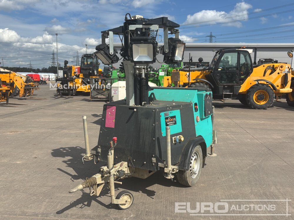 Prodaje se SMC Single Axle LED Lighting Tower, Perkins Engine rasvetni toranj na aukciji