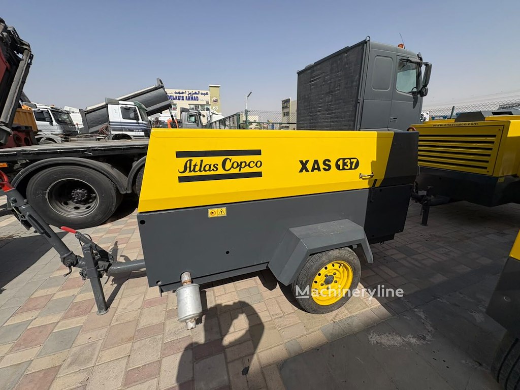 Atlas Copco XA137DD mobilni kompresor