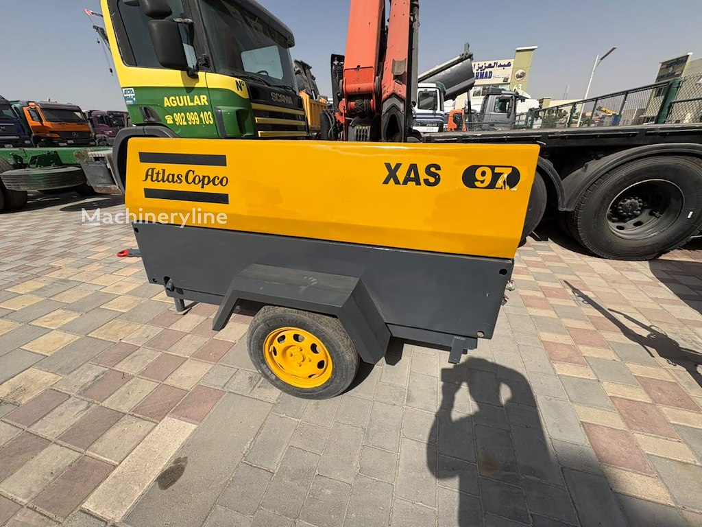 Atlas Copco XA97DD mobilni kompresor