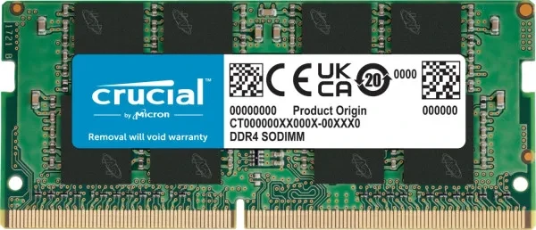 RAM SODIMM DDR4 32GB 3200MHz Crucial CT32G4SFD832A