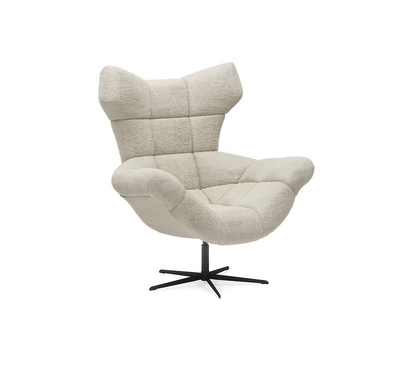 FOTELJA 103/119/84 cm , krem