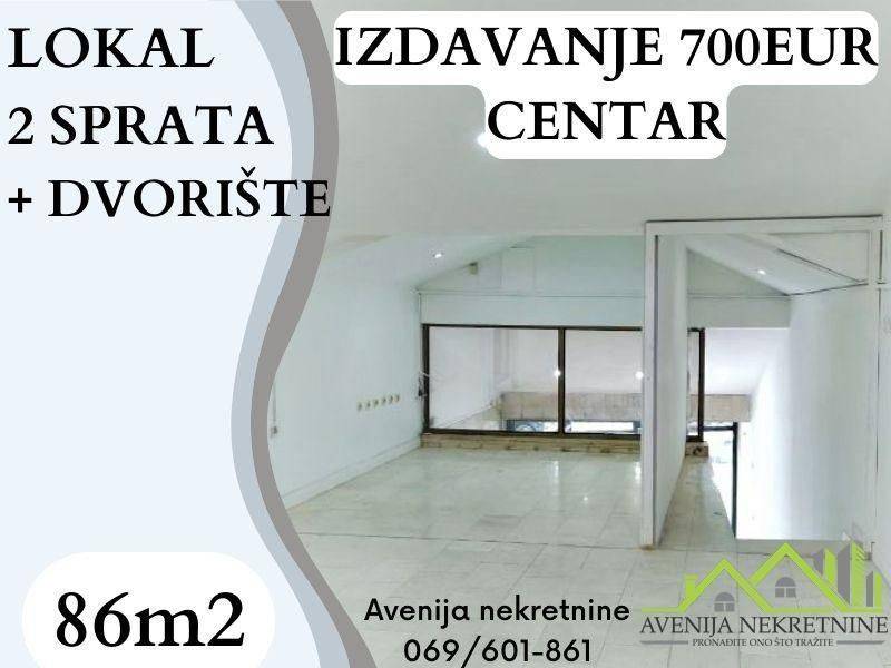 Prodavnica - Poslovni prostor za Izdavanje