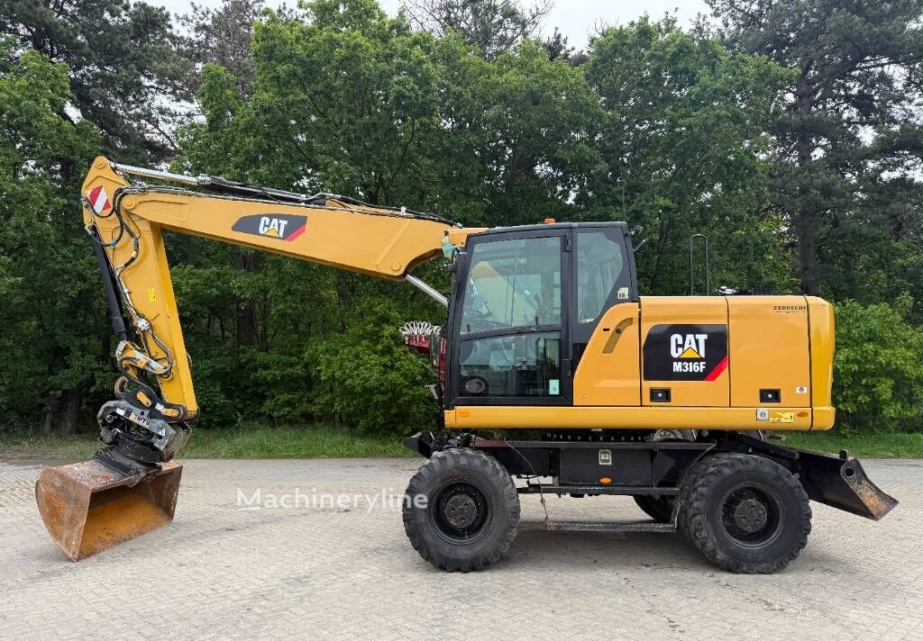 Caterpillar M 316 F bager točkaš