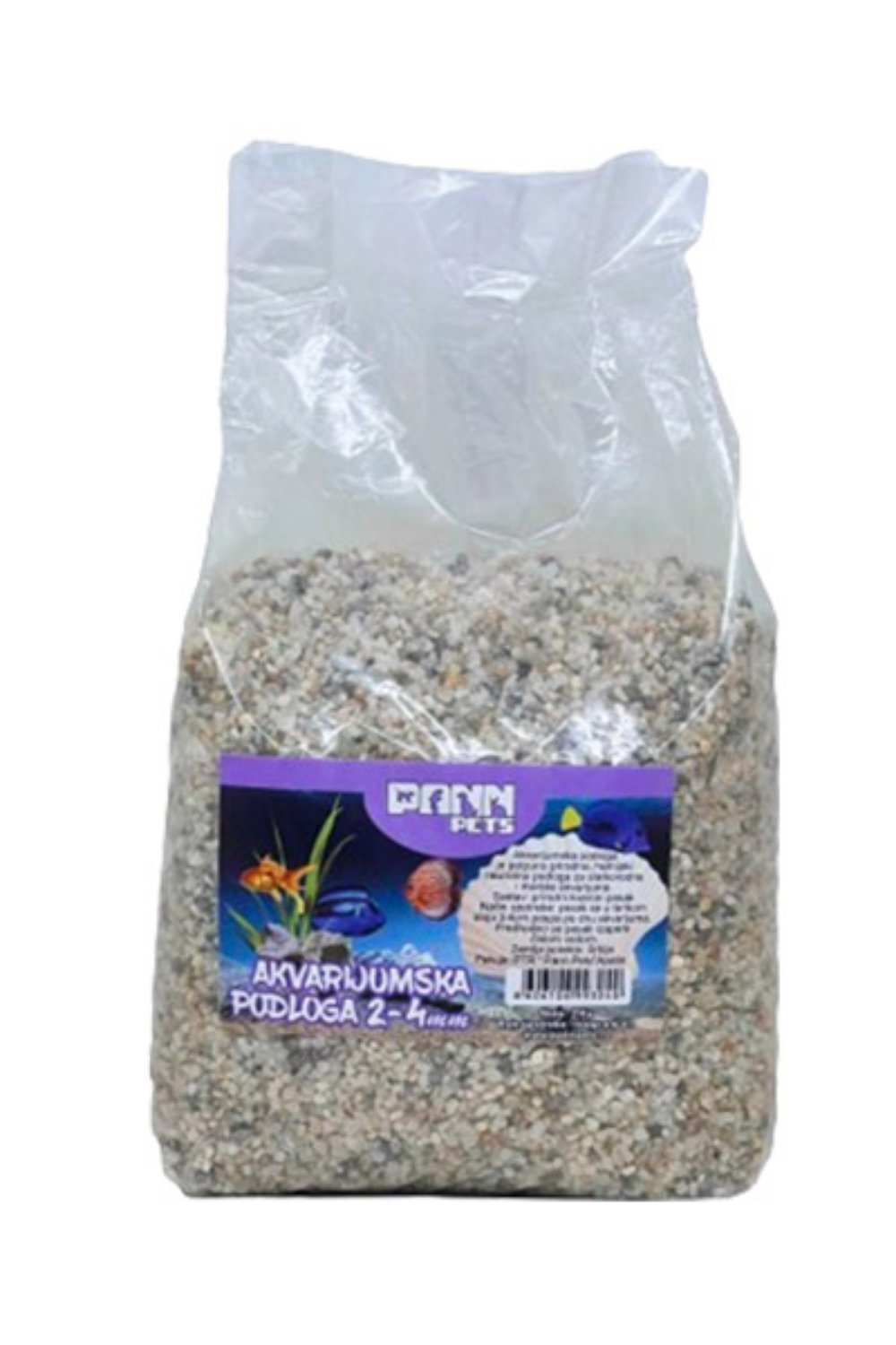 PANNPETS AKVARIJUMSKA PODLOGA 2 - 4 MM, 2 KG