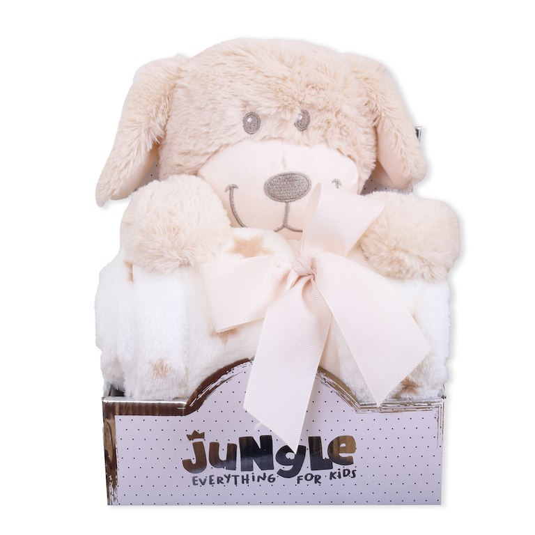 Jungle Bebi igračka sa ćebetom pas