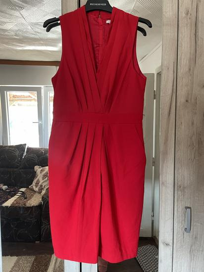 H&M karmin crvena haljina M